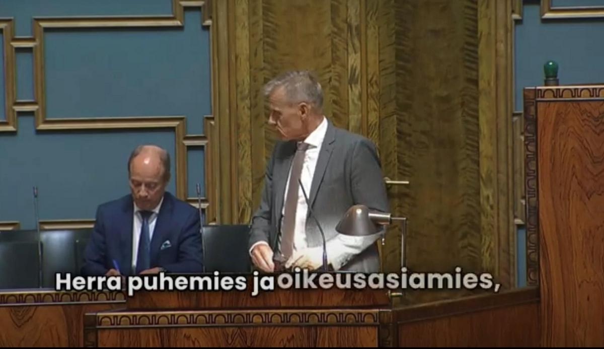 EDUSKUNTAPUHE: Ikääntyneiden oikeus tulla kuulluksi (3.9.2024) - Pauli Kiuru